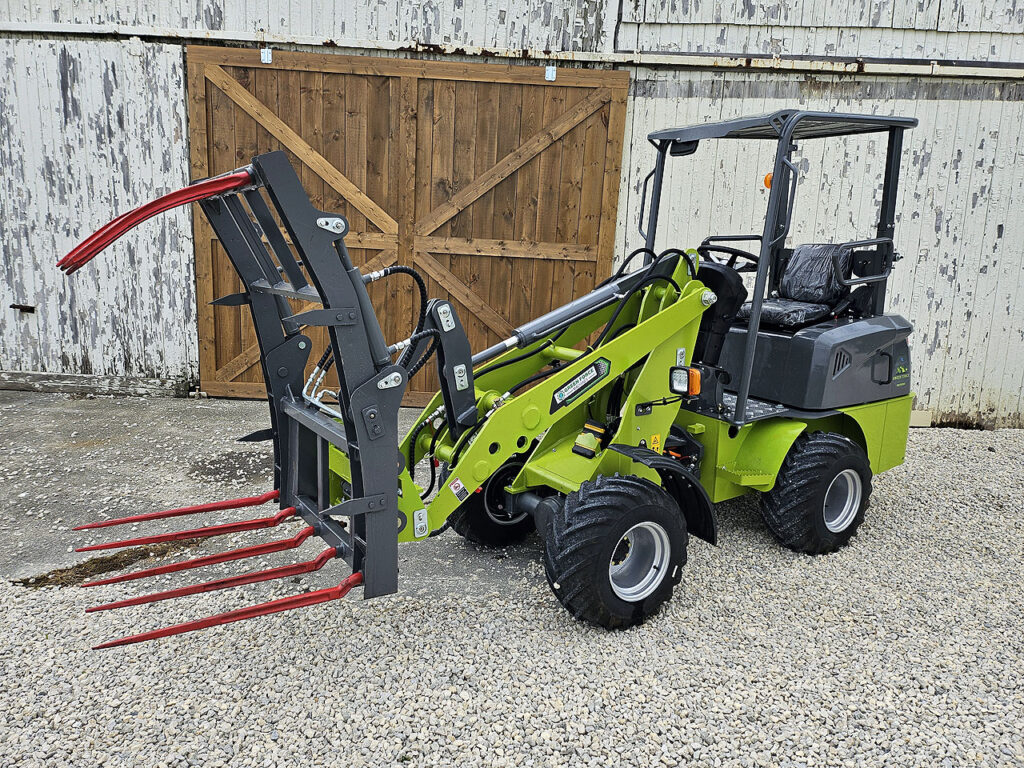 Affordable EV1400L Electric Wheel Loader-Green Force Machines
